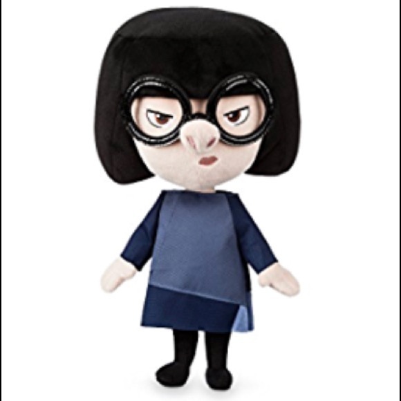 Disney | Other | New Disney Edna Mode The Incredibles 2 Plush Stuffed ...